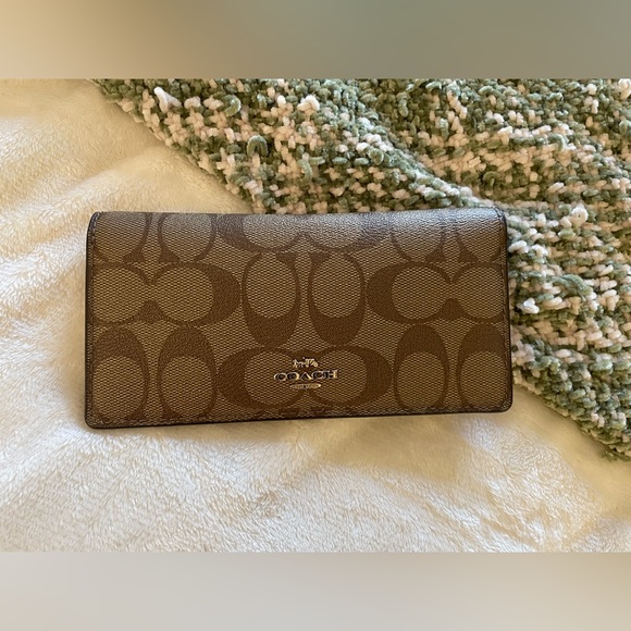 Coach | Bags | Coach Logo Wallet | Poshmark